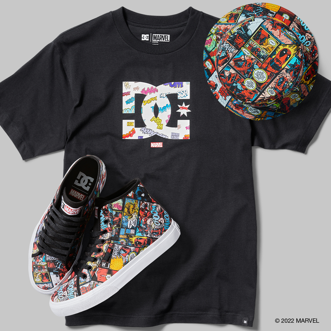 DC Shoes Introduces Deadpool Collection - Rotten Usagi