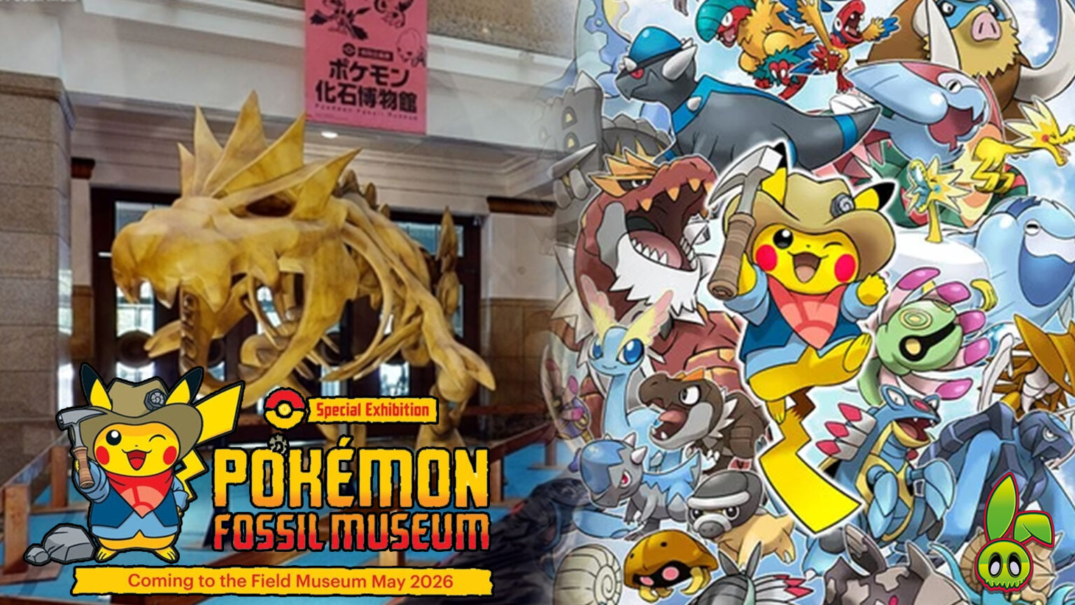 Pokémon Fossil Museum Coming to Chicago’s Field Museum in 2026 - Rotten Usagi