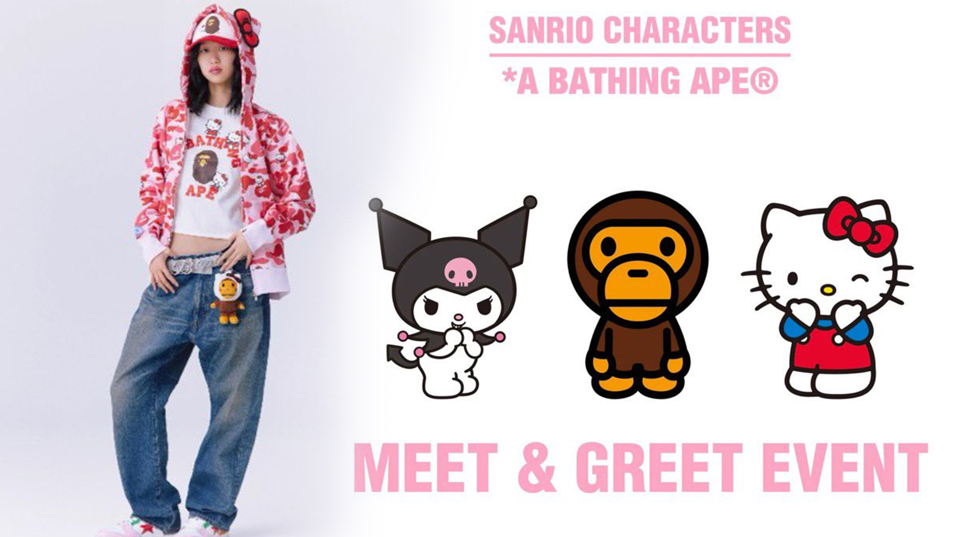 Hello Kitty Meets Street Style in BAPE®’s Newest Collaboration - Rotten ...