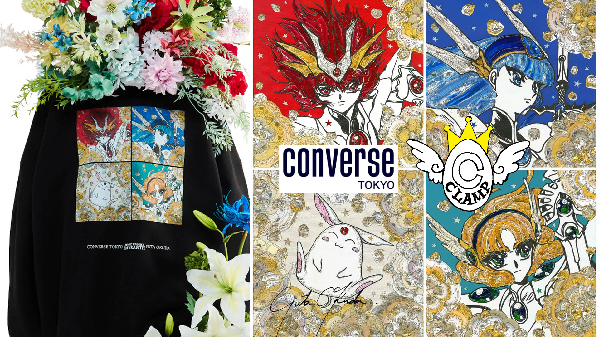 CLAMP’s Iconic Worlds Reimagined in Converse Tokyo’s Latest Drop ...