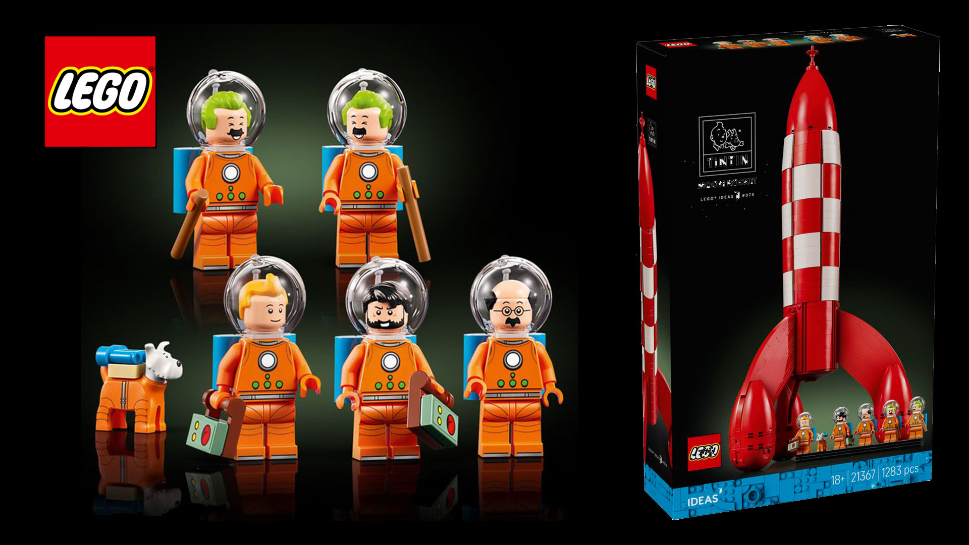 LEGO Reveals Tintin’s Iconic Moon Rocket as New Ideas Set - Rotten Usagi