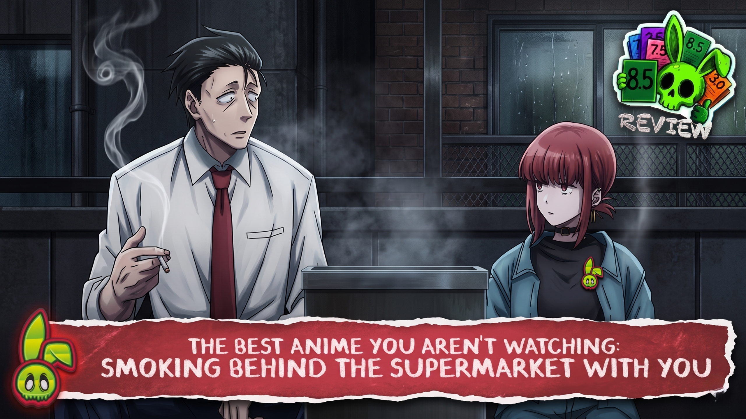 The Best Anime You Aren't Watching: Smoking Behind the Supermarket with ...